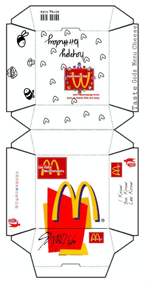 Diy Happy Meal Box Free Printable