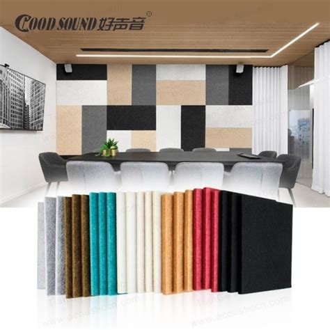 Buy High Density Polyester Fiber Acoustic Panel High Density Polyester