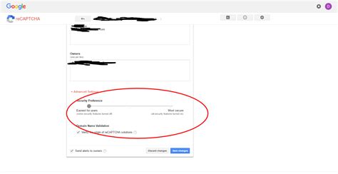 Recaptcha Is It Possible Set Security Preferences Adobe Community