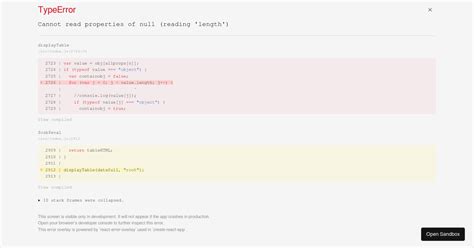 React Table Generator Faitest Subcomponent Codesandbox