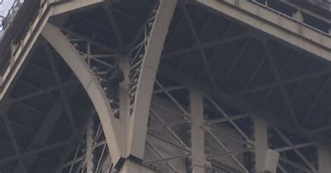 Man Climbs Eiffel Tower In Paris Prompts Evacuation Of Landmark