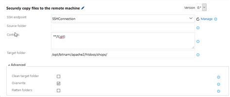 Linux Vsts Copy Files To Remote Machine Via Ssh Stack Overflow