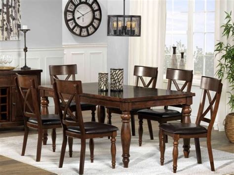 Modern Wooden Dining Table With Classy Chairs Design In Karachi