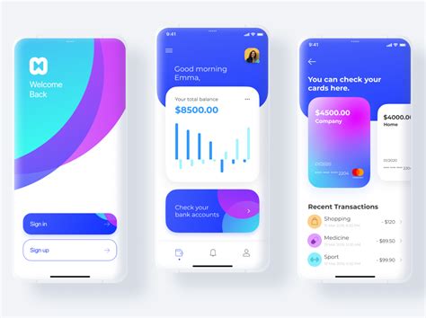 IOS Payment App Design By Saqlain Shaikh On Dribbble
