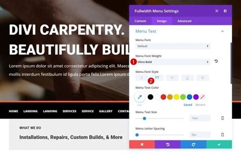 How To Replace The Primary Menu Bar With Divi S Fullwidth Menu Module