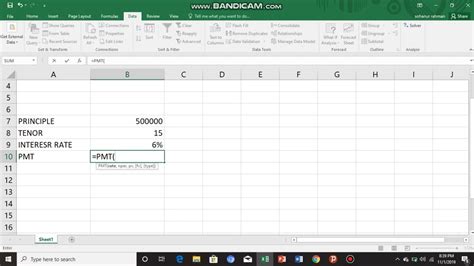PMT IN EXCEL YouTube
