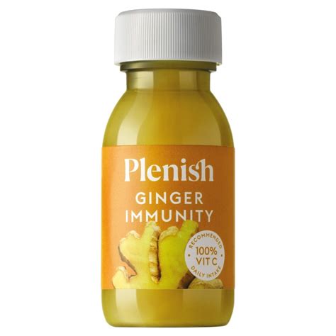 Plenish Ginger Immunity Shot 60ml Tesco Groceries
