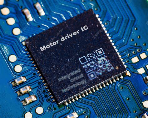 Motor Driver Microchip Stock Image F Science Photo Library