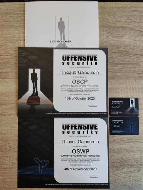 Thibault Galbourdin On Linkedin Pentest Oscp Oswp Pwk Security 18 Comments