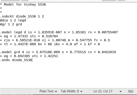 How To Create A Spice Model Of A Discrete Component In Cadence Mis Circuitos
