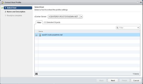 VMware VCenter Server Creating A Host Profile Noel Alvarez
