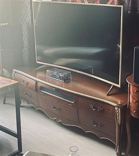 엔틱 거실장 Tv장 당근 중고거래