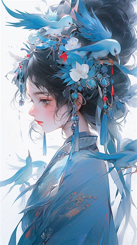 ai古风女孩