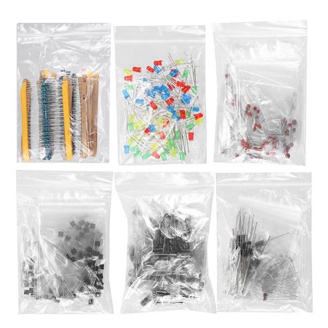 1390pcs Electronic Components Basic Starter Kit Led Diode Transistor