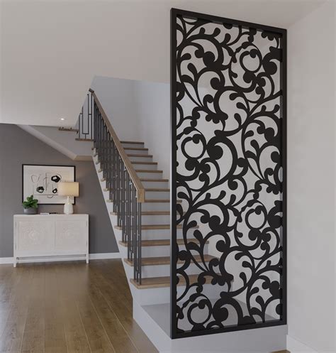 Metal Floor To Ceiling Room Divider No265 Bespoke Size