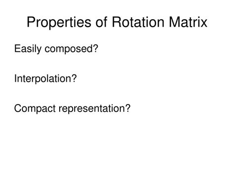 ppt csce 641 computer graphics rotation representation and