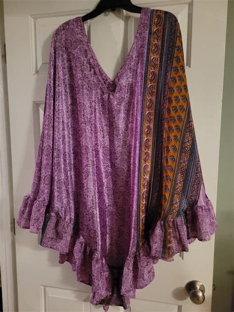 Kantha Bae Silk Cape Poncho
