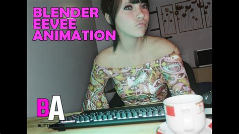 New Animated Girl In EEVEE Animations Blender Artists Community