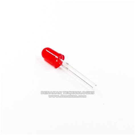 Red LED Light Emitting Diode Mm Arduino Pcs Denakan Technologies