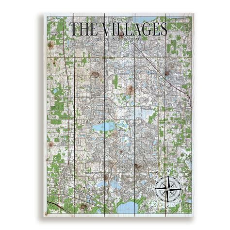 The Villages Fl Pallet Map Mapmom