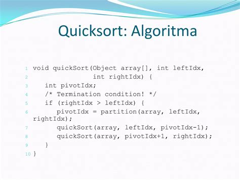 Algoritma Sorting PPT