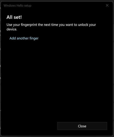 How To Setup Windows Hello Fingerprint Option In Windows