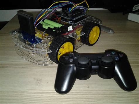 โปรเจค รถบังคับ arduino ด้วย wireless joystick ps2