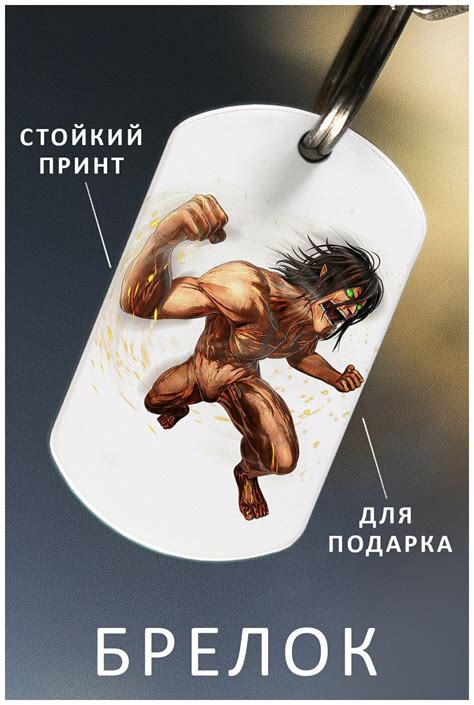 Купить Брелок для ключей Атака титанов за 290р с доставкой