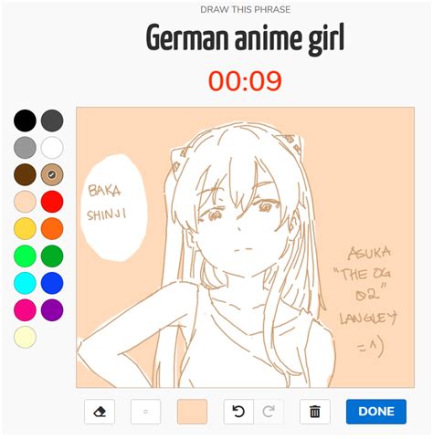 Got This As A Prompt In Drawception And Knew Exactly Who To Draw R Evangelion