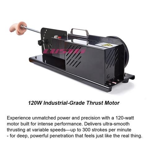 Lustti Powergrip™ 120w Heavy Duty Thrusting Sex Machine Lustti