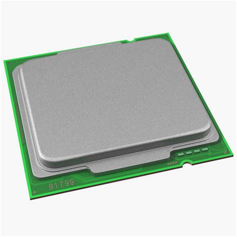 Intel Core Lga Package Cpu 3d Model 24 3ds Blend C4d Fbx Max Ma Lxo Obj Free3d