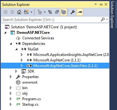 Serve Static Files In Asp Net Core Using Visual Studio