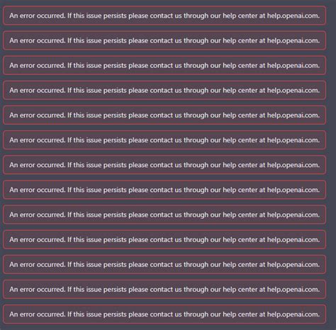 An Error Occured If This Issue Persists Please Contact Us Through Our