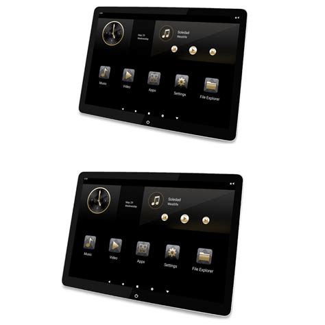 Set 1 Pair 105 Touchscreen Android Monitor Rear Screen 8gb128gb Wi