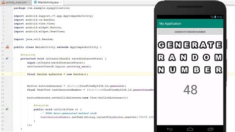 How To Generate Random Number In Android Studio YouTube