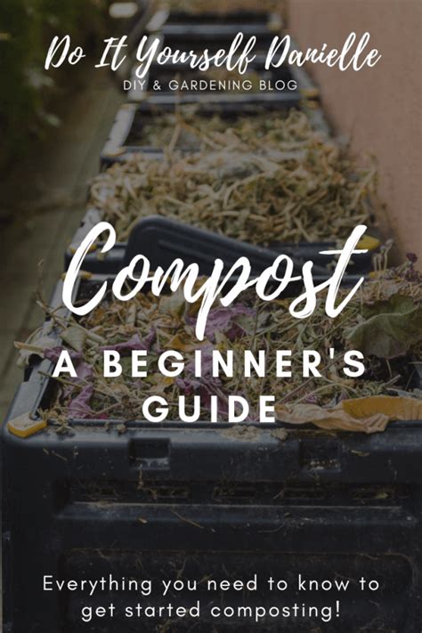 How To Start Composting DIY Danielle