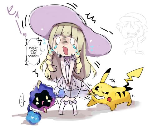 Lillie Knows The Terror Of Pokemon Intimately Pok Mon Sun And Moon Know Your Meme