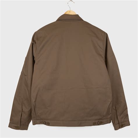 Dickies Lined Eisenhower Jacket Brown Welcome Skate Store