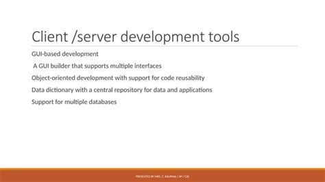 Csc Unit 1 Introduction To Client Server Computingpptx