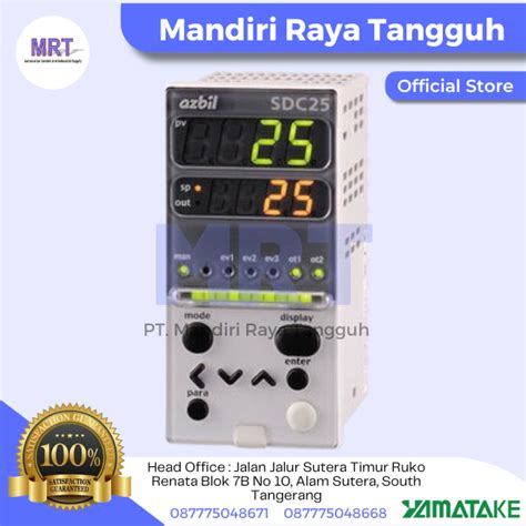 Supplier Temperature Control Yamatake Original Oleh Pt Mandiri Raya