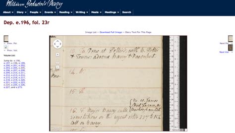 scan of manuscript showing interpolation into a day s entry download