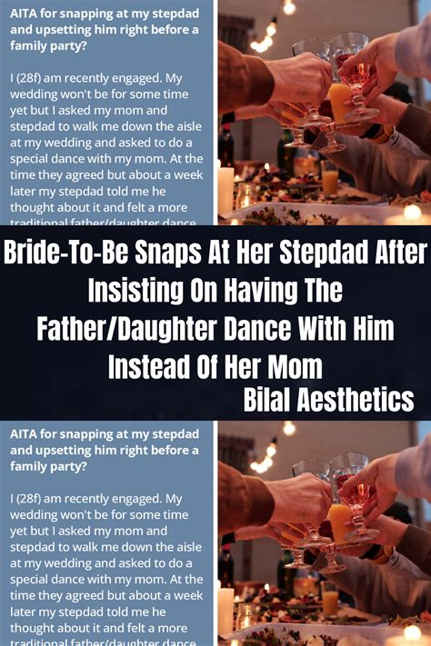 Bride To Be Snaps At Her Stepdad After Insisting On Having The Father