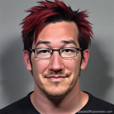Markiplier Mugshot Stable Diffusion Online