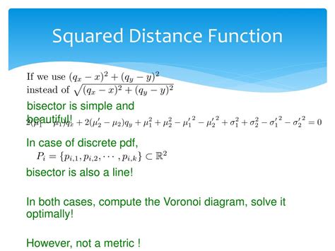 Ppt Nearest Neighbor Searching Under Uncertainty Powerpoint
