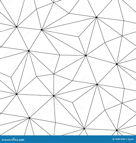Geometric Triangle Seamless Graphic Pattern Stock Illustration