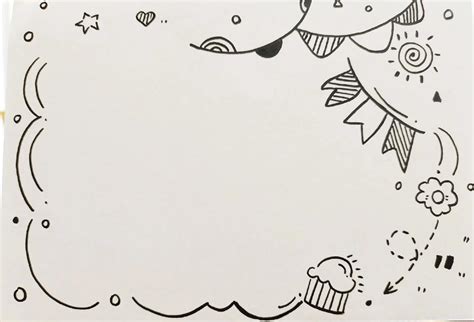 各种边框简笔画9张 几塔之家