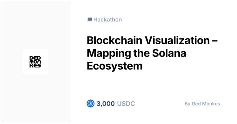 Blockchain Visualization Mapping The Solana Ecosystem By Ded Monkes