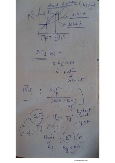 Notes On Colligative Property Notes Learnpick India