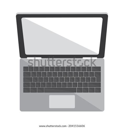 Laptop Keyboard Technology Icon Isolated Stock Vector Royalty Free 2041556606 Shutterstock