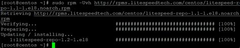 how to install openlitespeed web server on rocky linux vitux